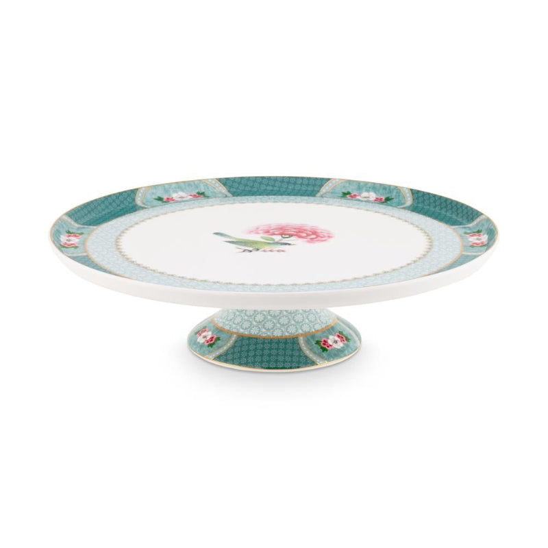 PIP Studio Blushing Birds Blue Round Cake Tray | Australia