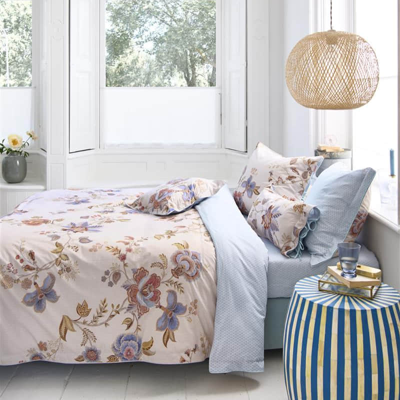 PIP Studio Cece Fiore Cotton White Quilt Cover Set | Australia