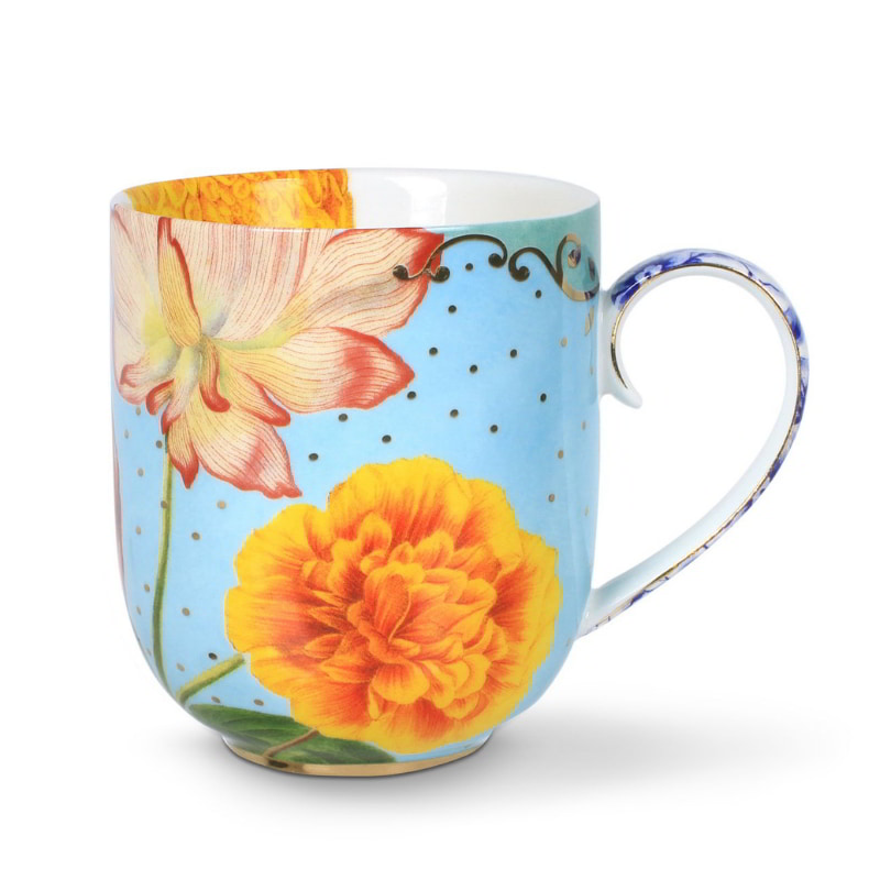 PIP Studio Royal Flowers Multi 325ml Mug | Australia